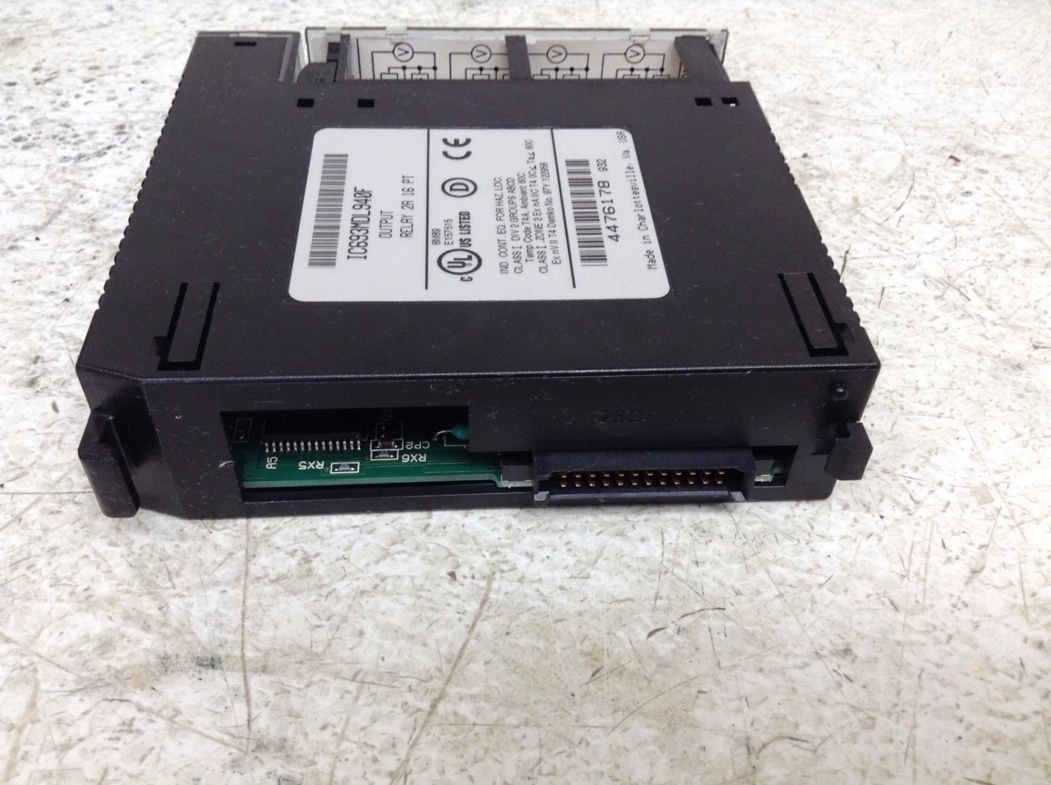 GE Fanuc IC693MDL940F Output Relay 2A 16 PT IC693MDL940 IC693 90-30