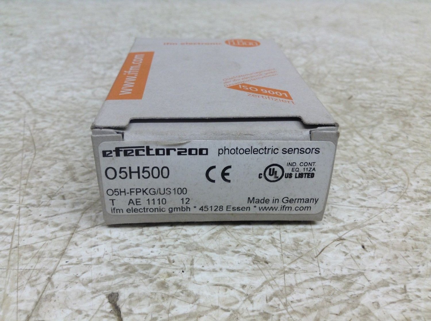 IFM Efector O5H500 Photoelectric Sensor O5H-FPKG/US100 New