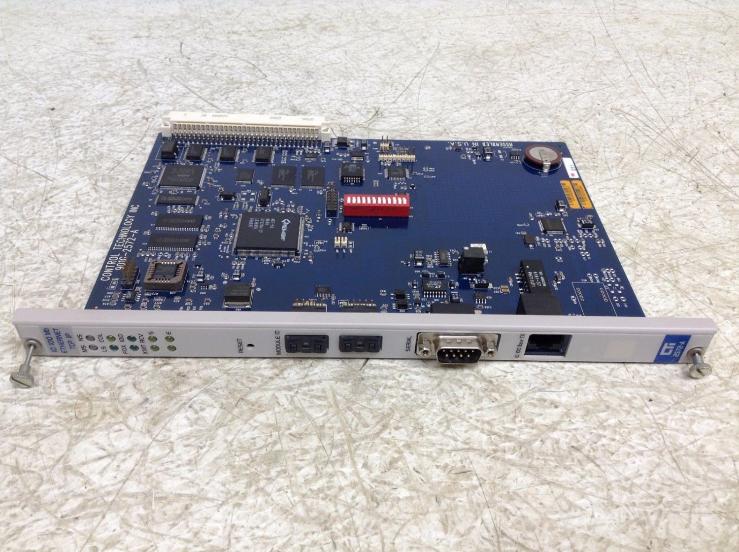 Control Technologies CTI 901G-2572-A PC Board System 505 901G2572A 2572-A