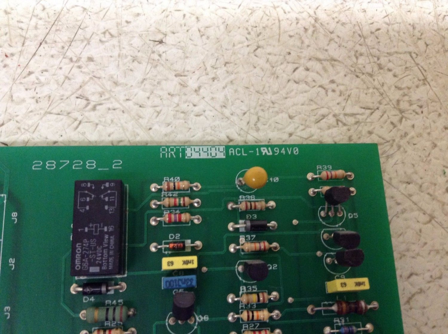 PCB 28729 Board Assembly 28728_2 ART04404 ACL-1 (TSC)