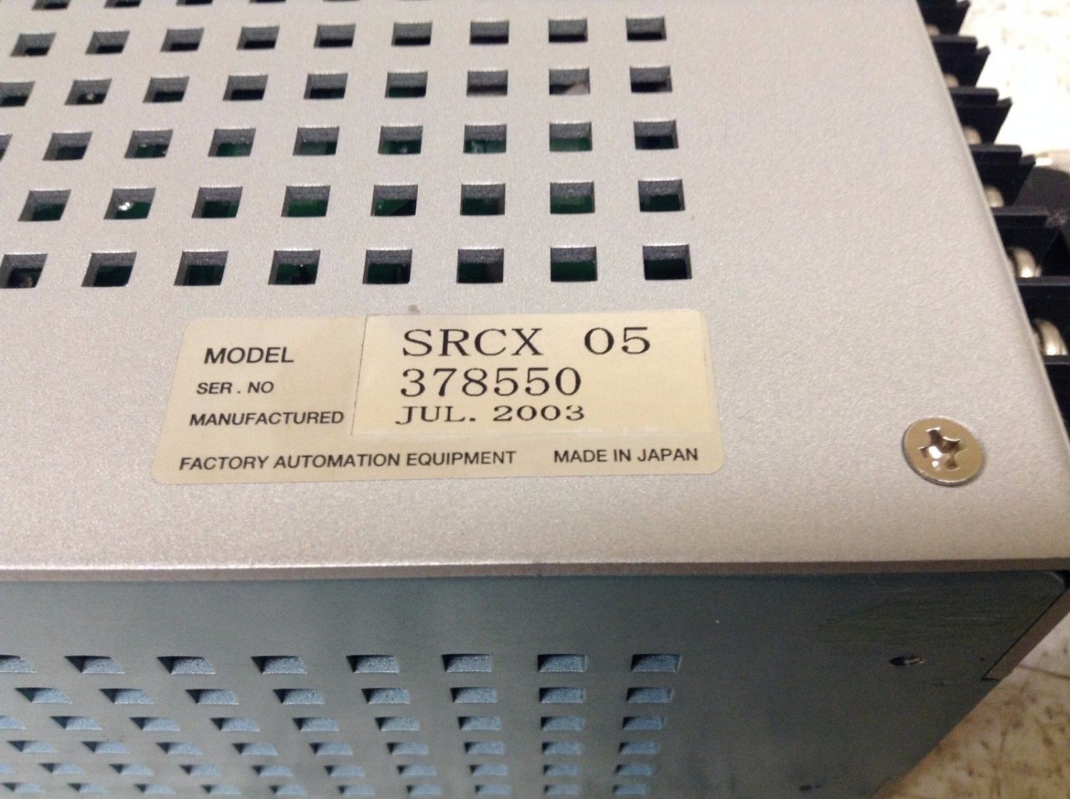 Yamaha SRCX 05 Robot Controller SRCX05