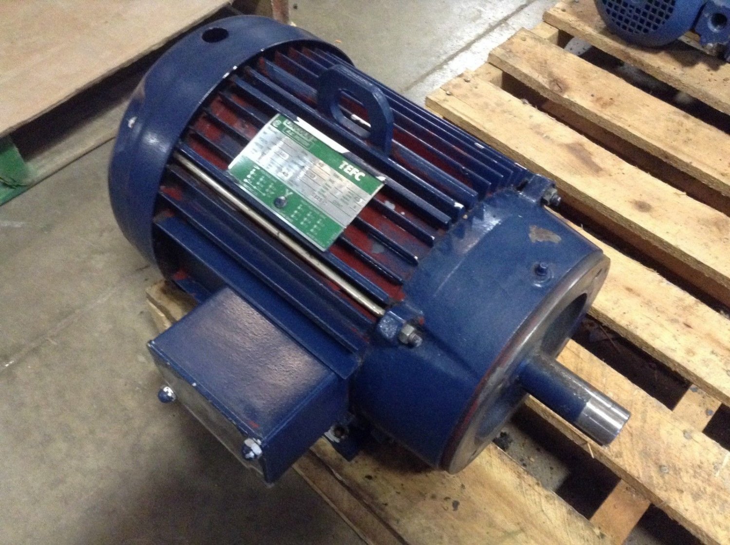 Lincoln Electric 215TC 10 HP 1745 RPM 230/460 VAC Motor T-3825-C TEFC