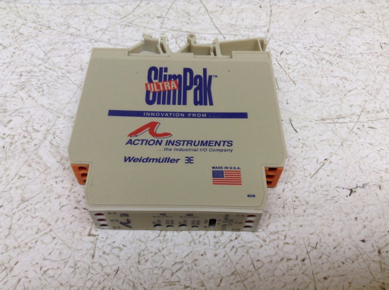 Action Instruments Weidmuller G108-0001 Ultra Slimpak Limit Alarm Relay ...