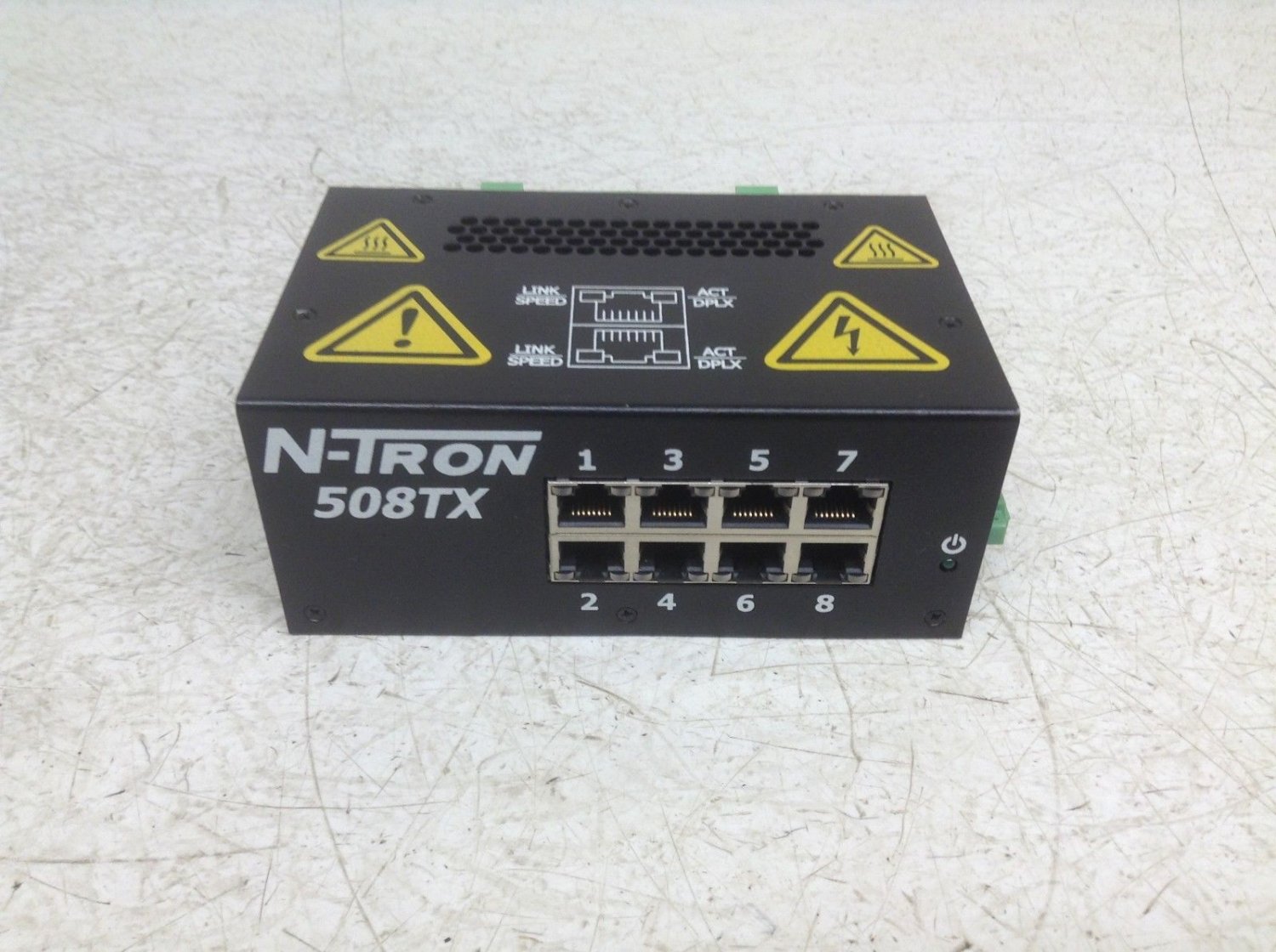 N-Tron 508TX 8 Port 10-30 VDC Ethernet Switch NTRON