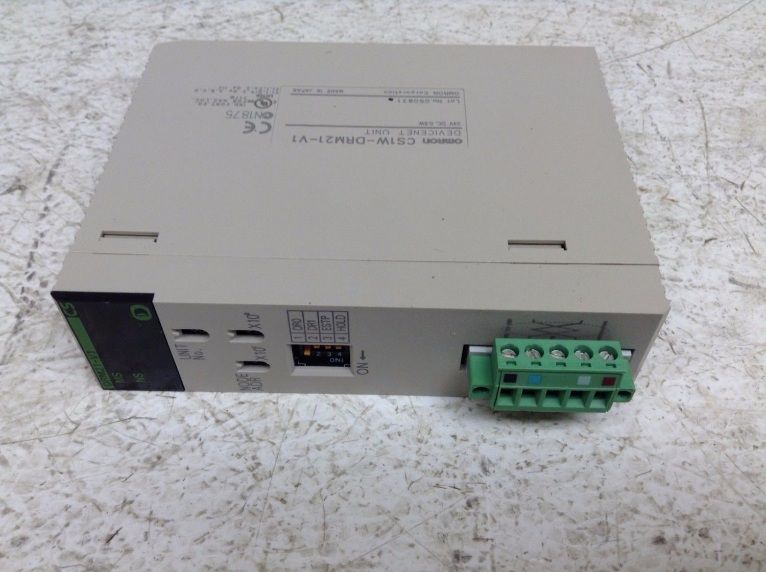 Omron CS1W-DRM21-V1 DeviceNet Communication Module CS1WDRM21V1