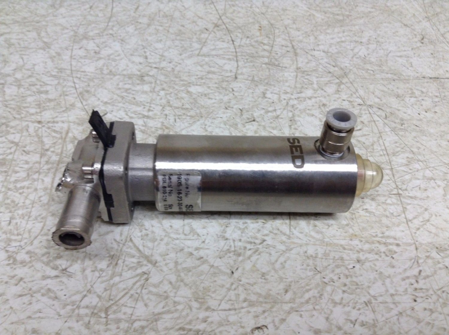 SED 190S-16-23-30-44-63 Size 0.5 1/2" Diaphragm Valve Stainless ...