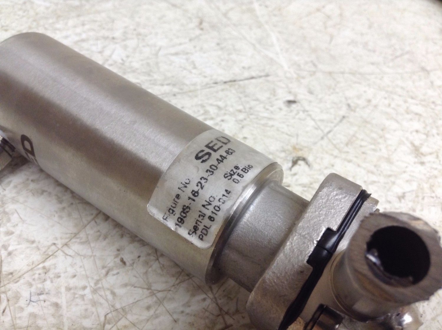 SED 190S-16-23-30-44-63 Size 0.5 1/2" Diaphragm Valve Stainless ...