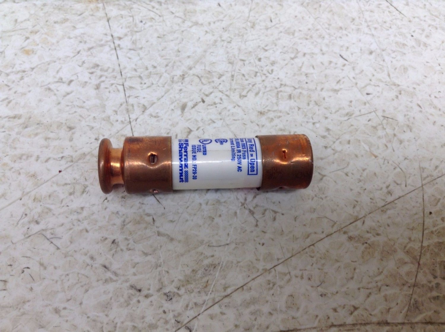 Ferraz Shawmut Gould TR20R 20 Amp Fuse Tri Onic TR 20R Smart Spot