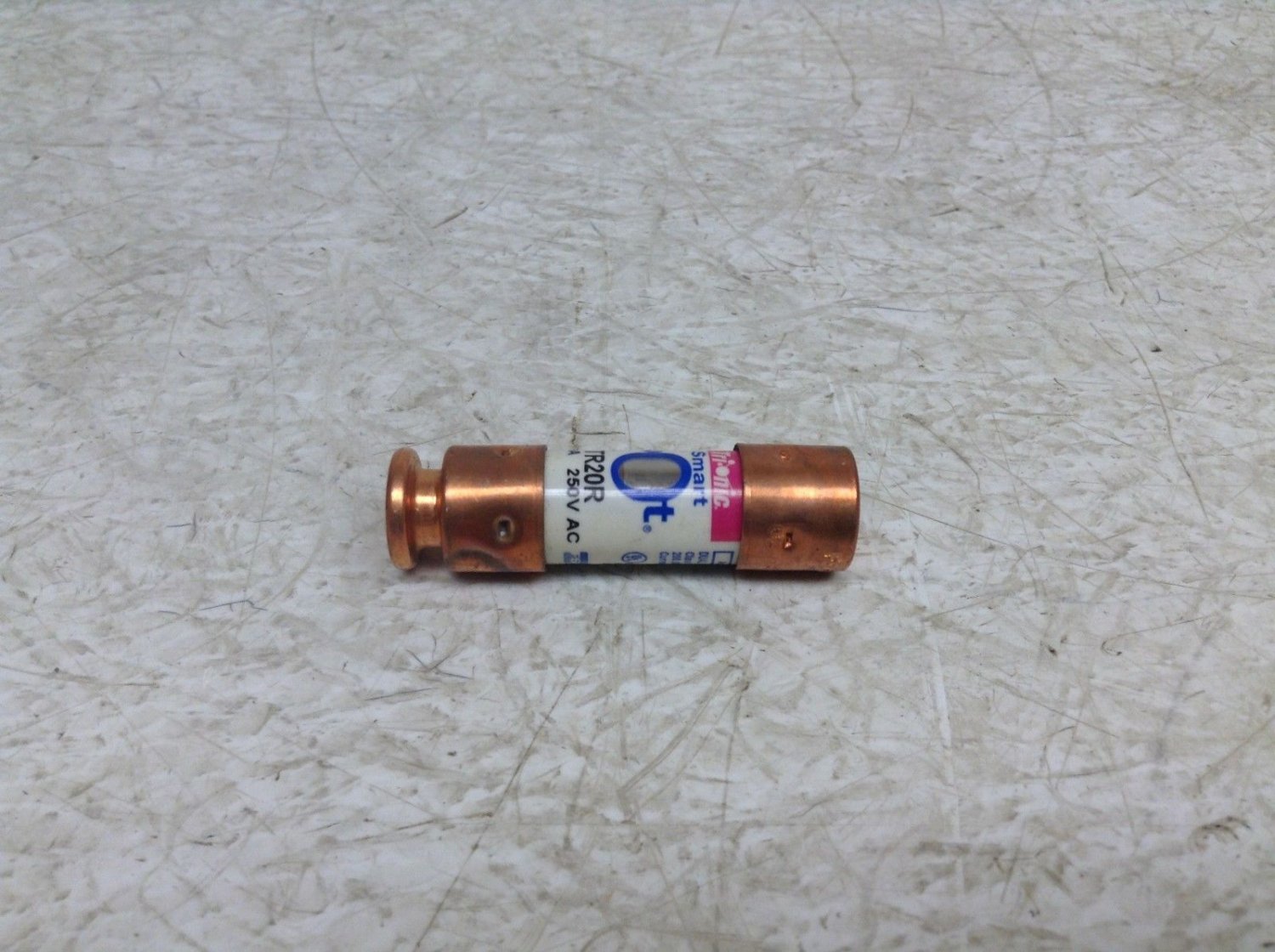 Ferraz Shawmut Gould TR20R 20 Amp Fuse Tri Onic TR 20R Smart Spot (OK)