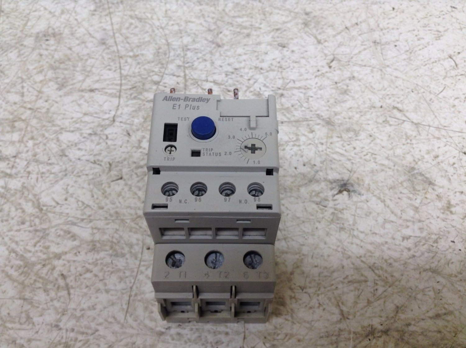 Allen Bradley 193-ED1CB 1 - 5 Amp Overload Relay 193ED1CB 193 ED1CB