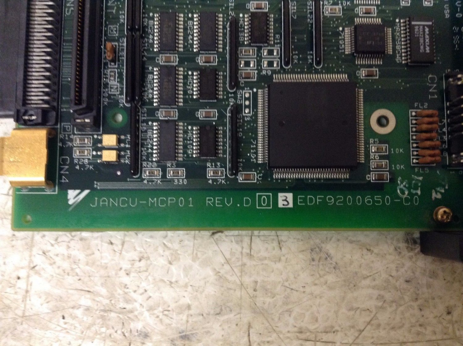 Yaskawa JANCU-MCP01 Control Board Rev D03 JANCD-MMM02-1E EDF9200650C-0