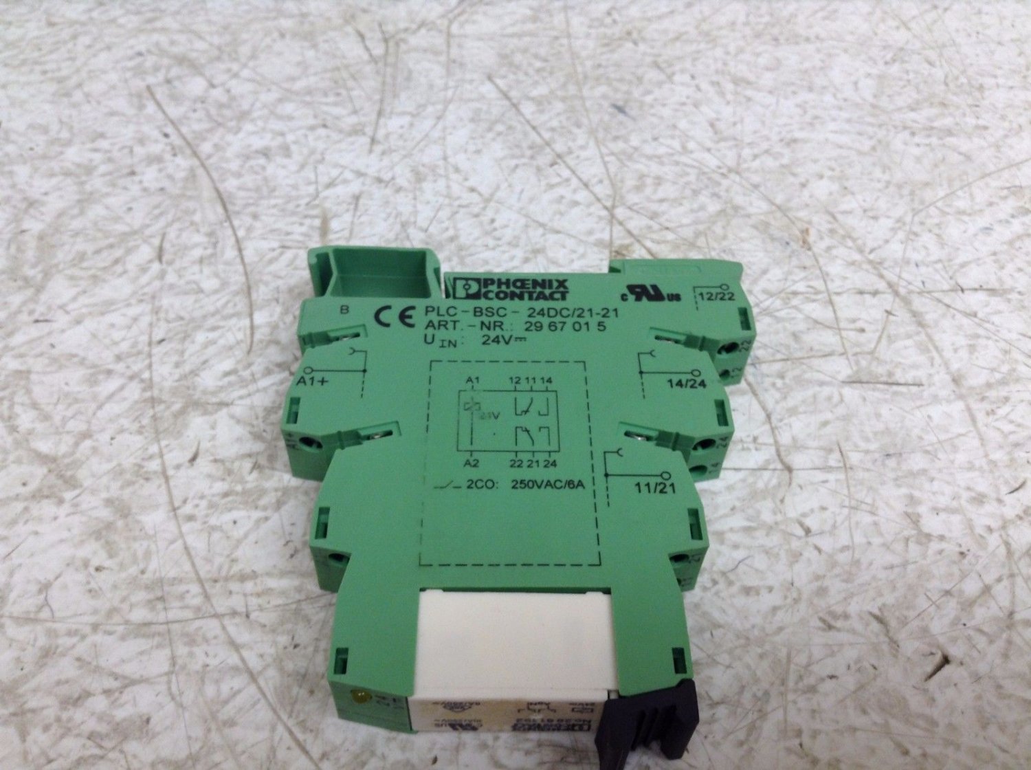 Phoenix Contact 2961192 24 VDC Solid State Relay PLC-BSC-24DC/21-21 ...