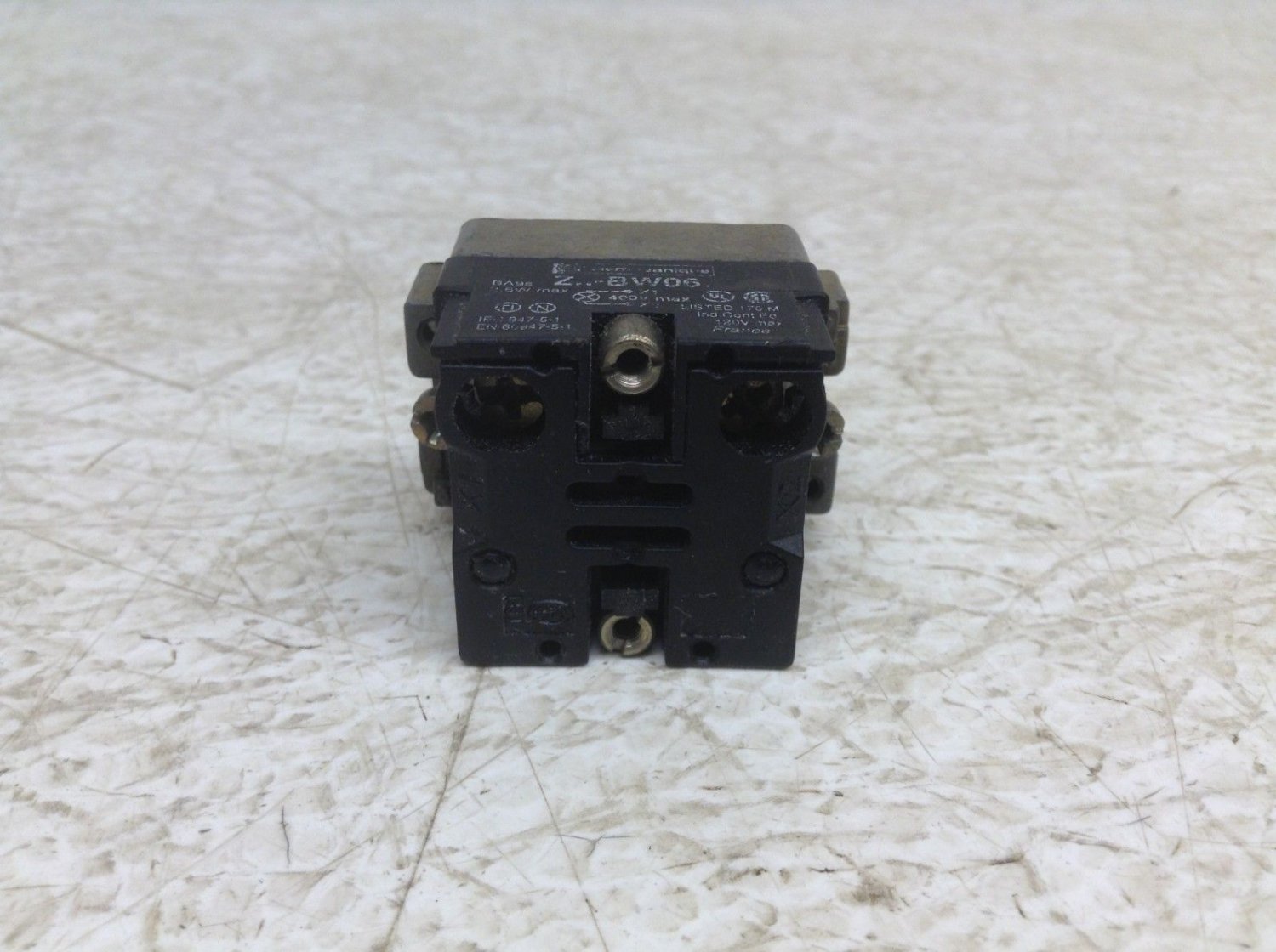 Telemecanique Z..-BW06 Lamp Module Contact Block ZBW06