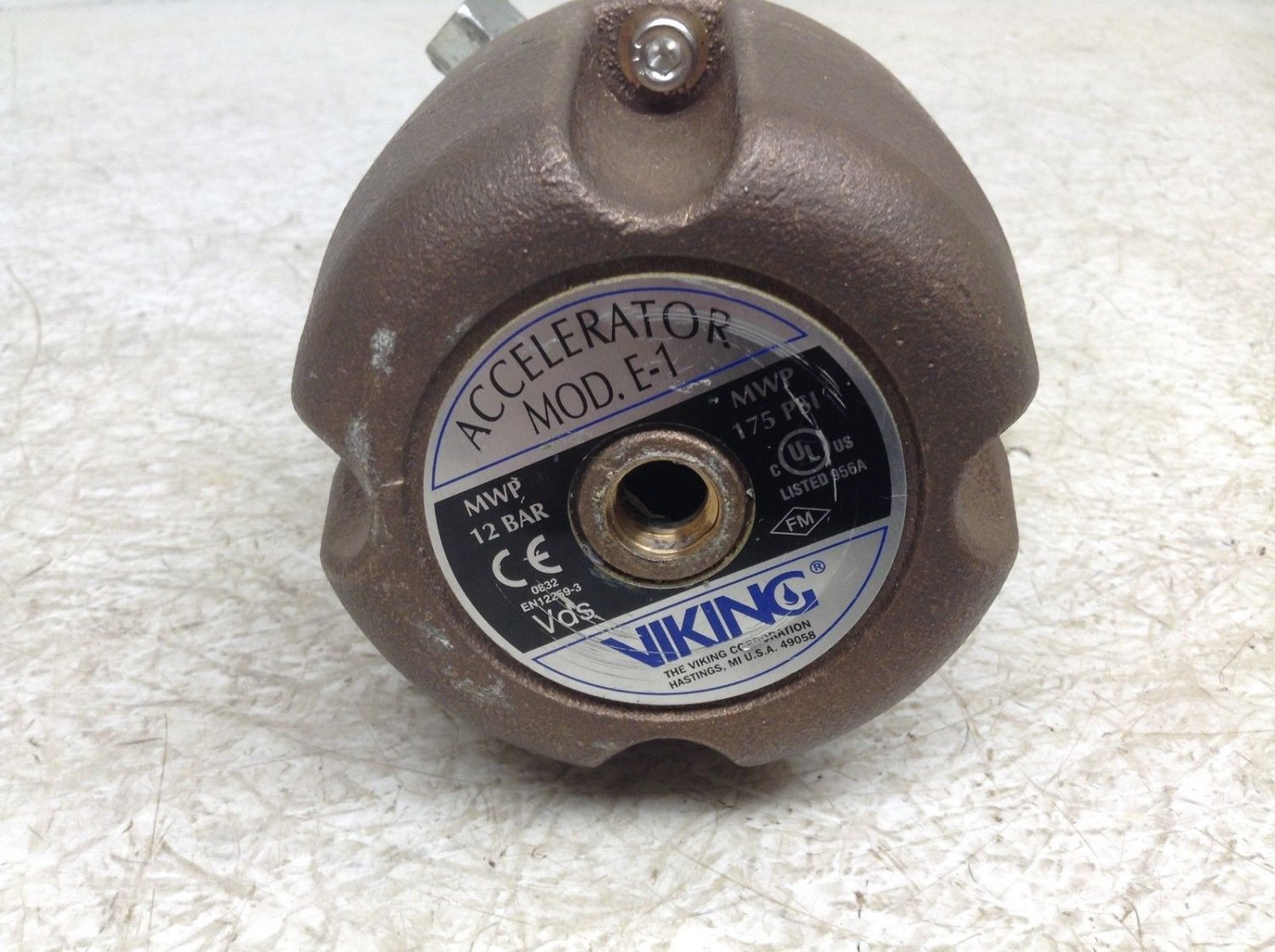 Viking E-1 Accelerator 175 PSI E1 (OK)