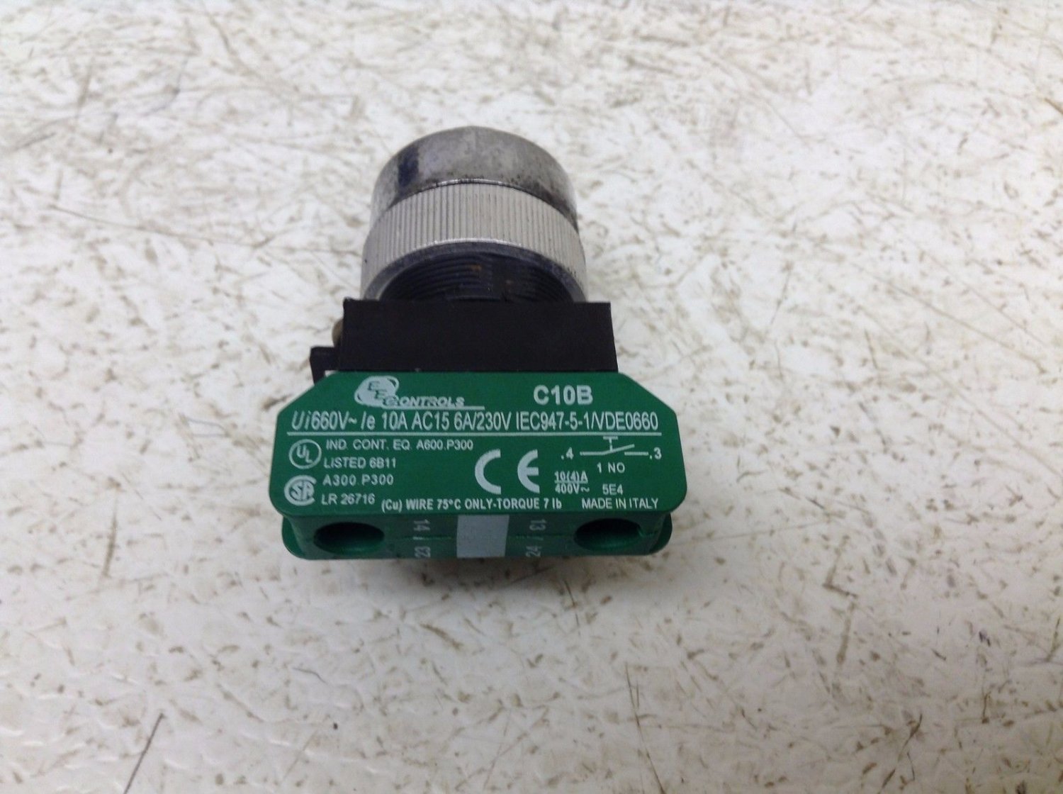 EEC AEG C10B Key Selector Switch (TSC)