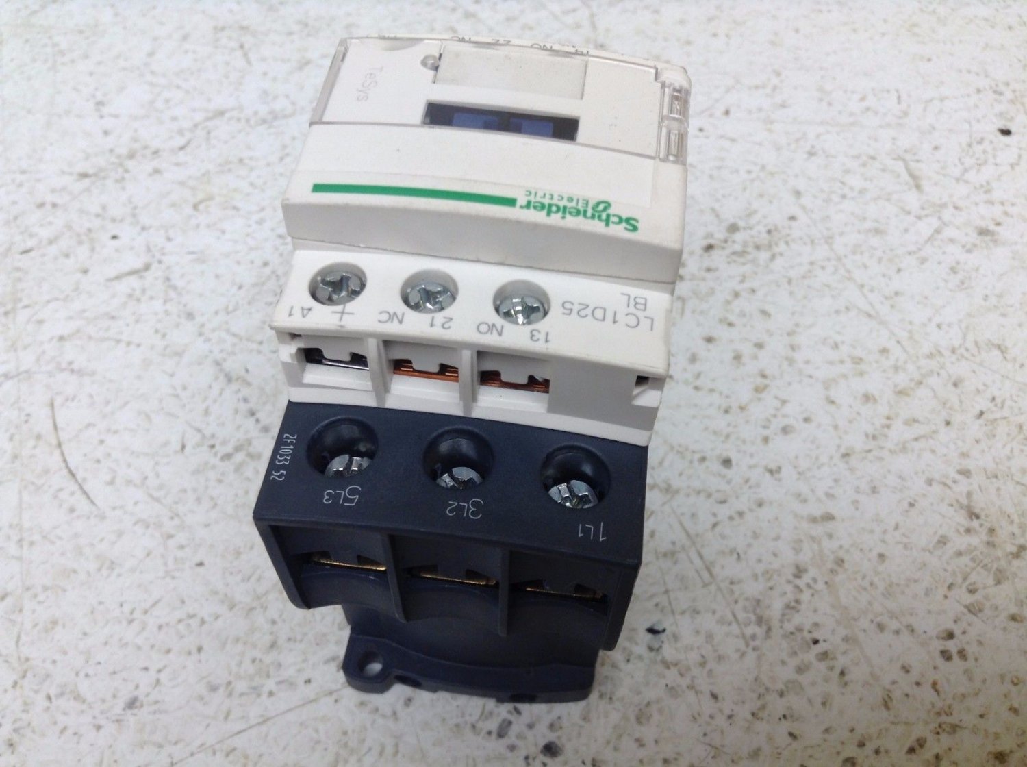 Schneider LC1D25BL 24 VDC Coil Motor Starter Contactor LC1D25 BL LAD4TBDL