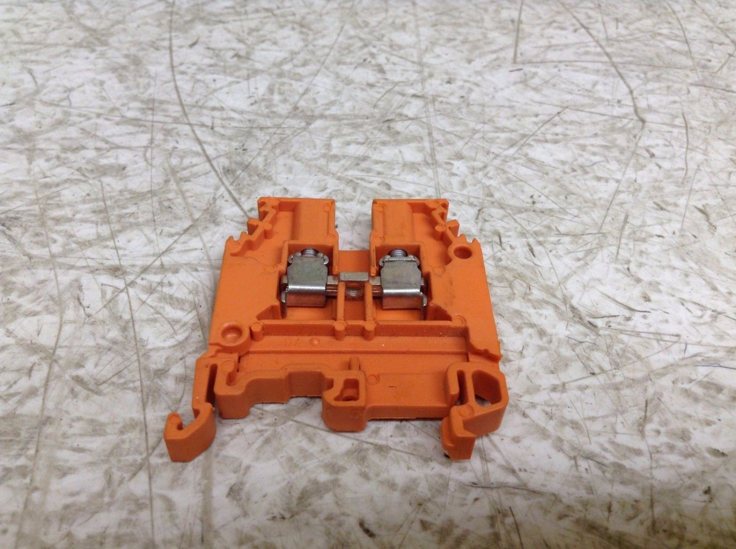 Entrelec M4/6 Orange Wire Terminal Block M46 Lot of 3