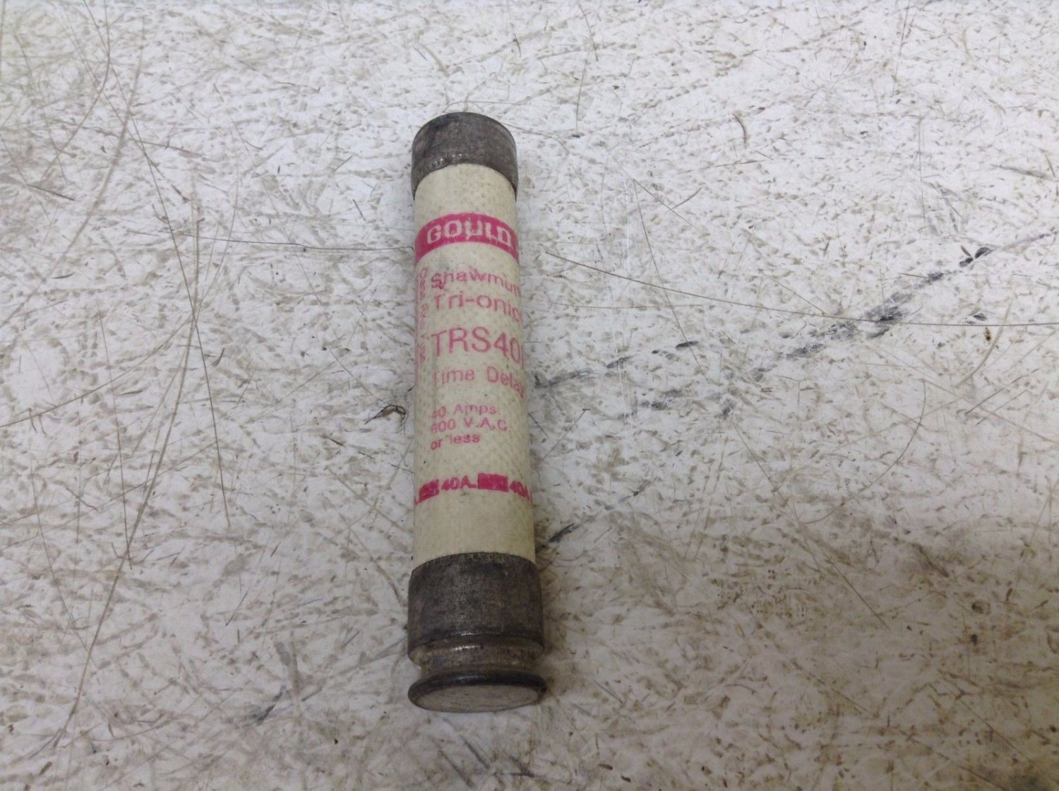 Ferraz Shawmut Gould TRS40R 40 Amp Fuse Tri Onic