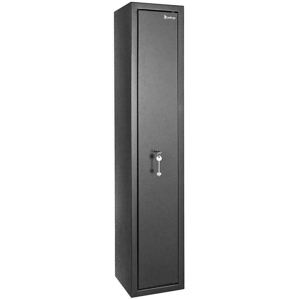 Gun Safe Box 3 Rifle Shotgun Security Cabinet Lock Storage Steel Closet ...