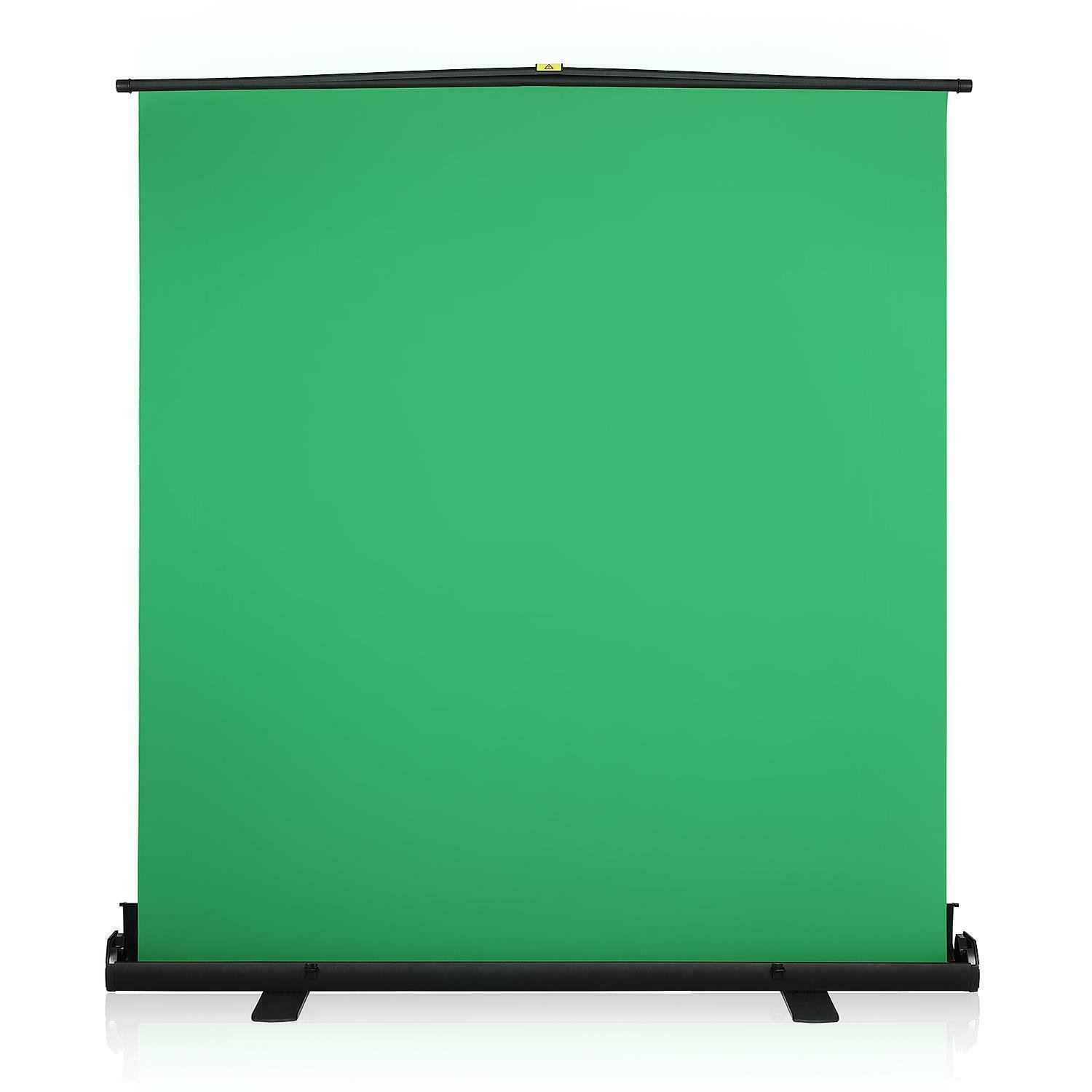 Pro Green Screen Backdrop Collapsible Chromakey Panel for Photo Video Steel