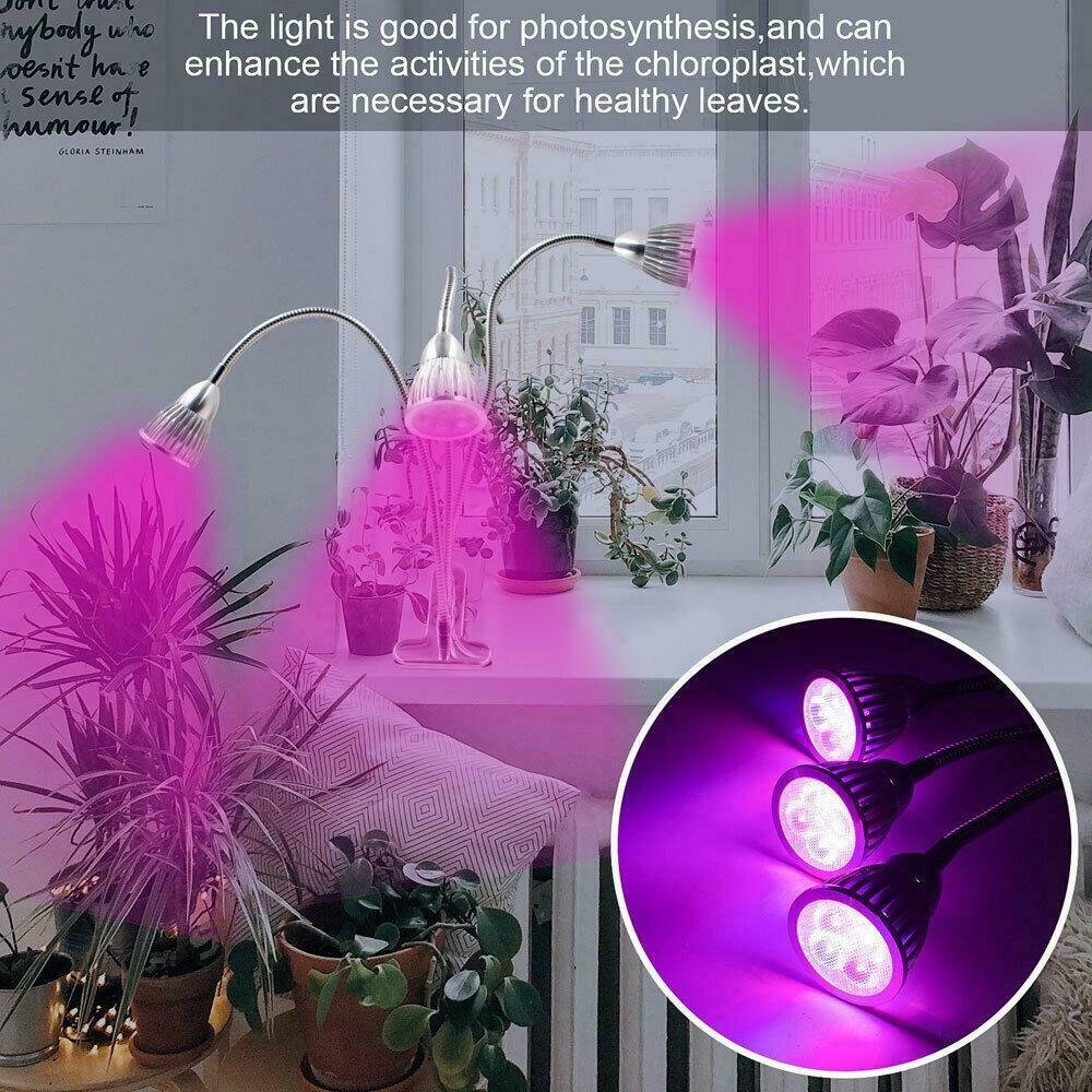 LED Grow Light Grow Lamp Bulb for Indoor Plants 45W Super Bright 60 ...