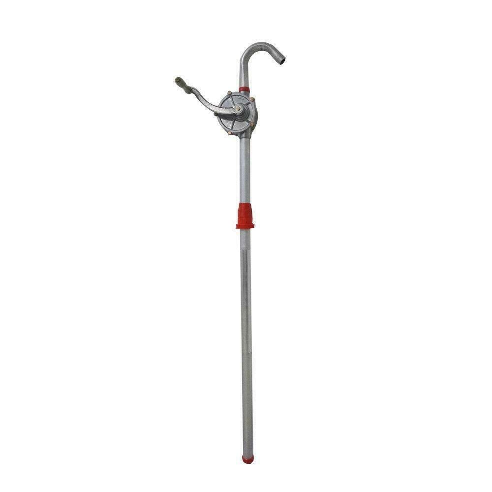 10 GPM Dispenser Fuel Hand Pump Hand Crank Aluminum Rotary Gas Oil for ...