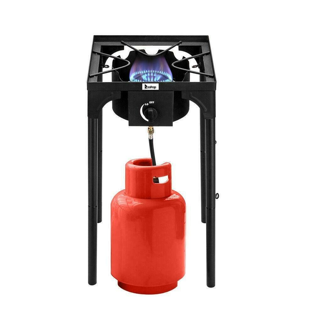 Portable Propane Cooking Gas Triple Burner Outdoor Camping BBQ Stove ...