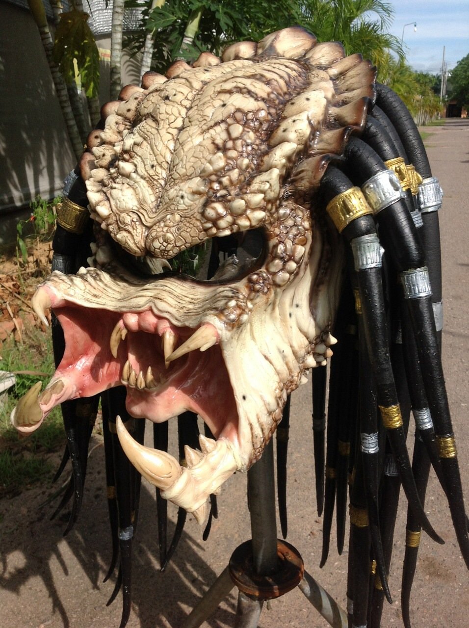Predator Helmet Costume Handmade 100%