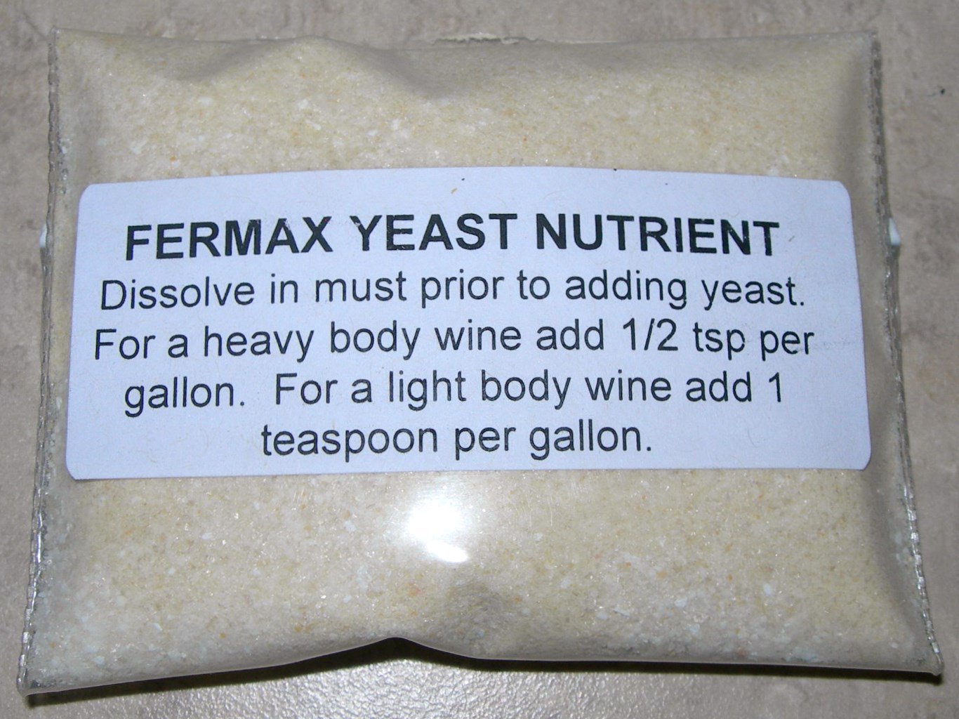 5 POUND FERMAX YEAST NUTRIENT HOMEBREW STARTER BEER WINE MOONSHINE ...