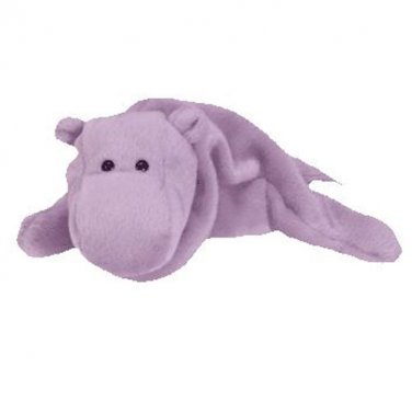 TY Beanie Babies HAPPY the Hippo MINT with tags