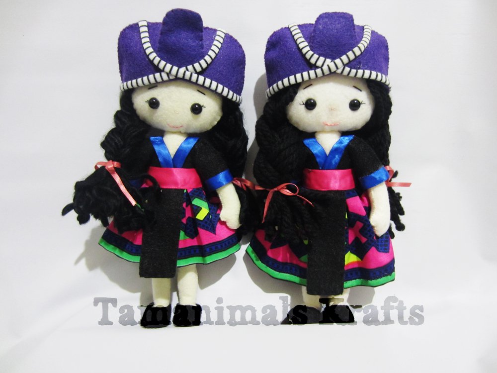 1 Hmong Girl Doll