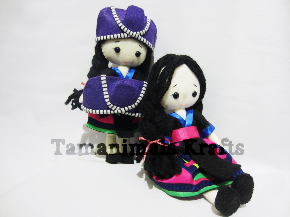 1 Hmong Girl Doll