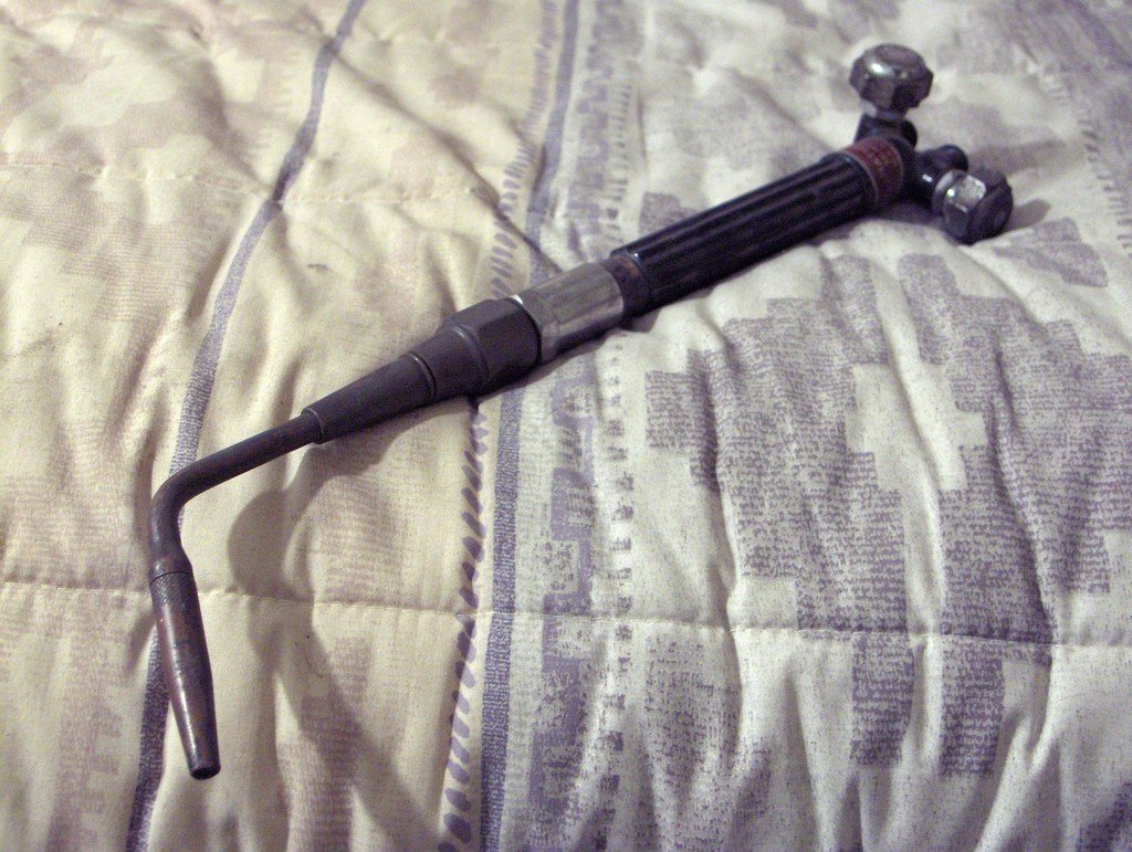 NATIONAL Torch Handle Brazing Welding Antique Tool