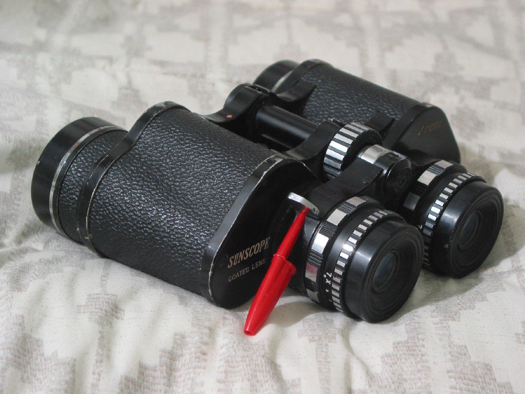 SUNSCOPE 12 x 40 Binoculars With Zoom 5.5 Degree Field