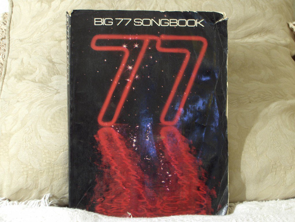 BIG 77 Songbook Sheet Music 77 Songs Mellow Rock Used