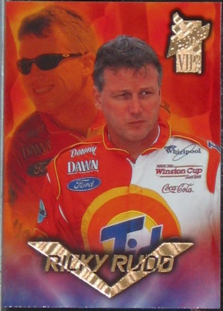 RICKY RUDD 1998 Press Pass VIP Nascar Trading Card No 22