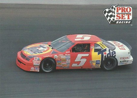 Ricky Rudd 1991 Tide Ride Pro Set Card #20