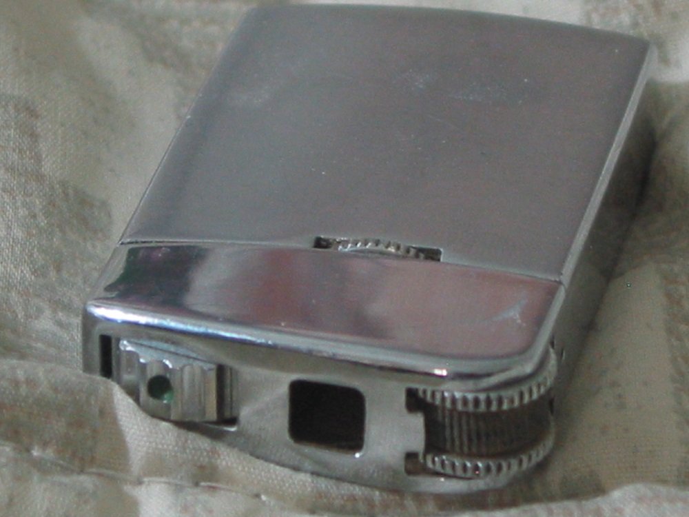 Zaima Companion Vintage Gas Cigarette Cigar Lighter Chrome Finish Used ...