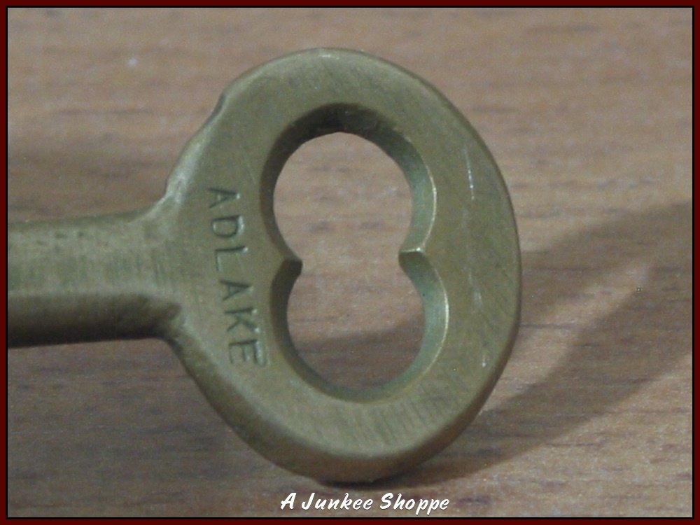 ADLAKE 11P Brass Skeleton Key For Door Locks Antique