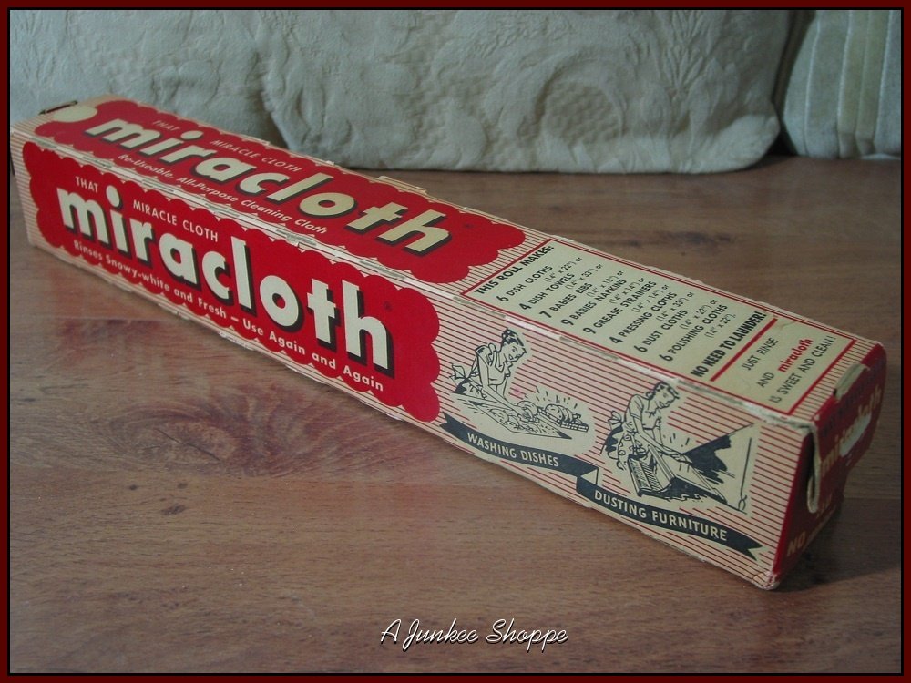 Miracloth 1956 First Release Of Micro Fiber Re-Usable Cleaning towels ...