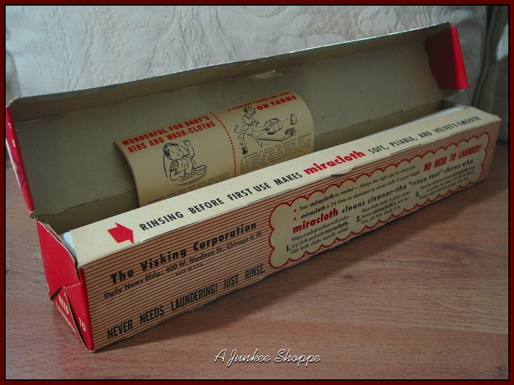 Miracloth 1956 First Release Of Micro Fiber Re-Usable Cleaning towels ...
