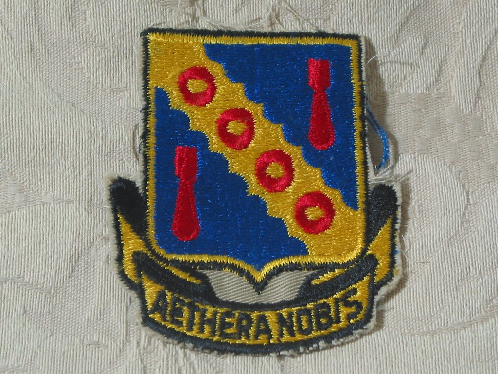 MILITARY SHOULDER PATCH 42nd Bombardment Wing (Group) Vietnam War Era