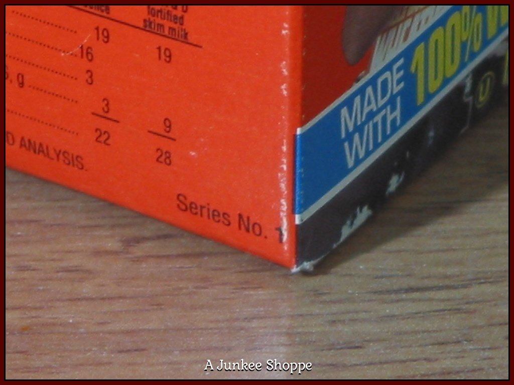 MICHAEL JORDAN Series 1 Mini Super Singles Wheaties Box 1991 Unopened