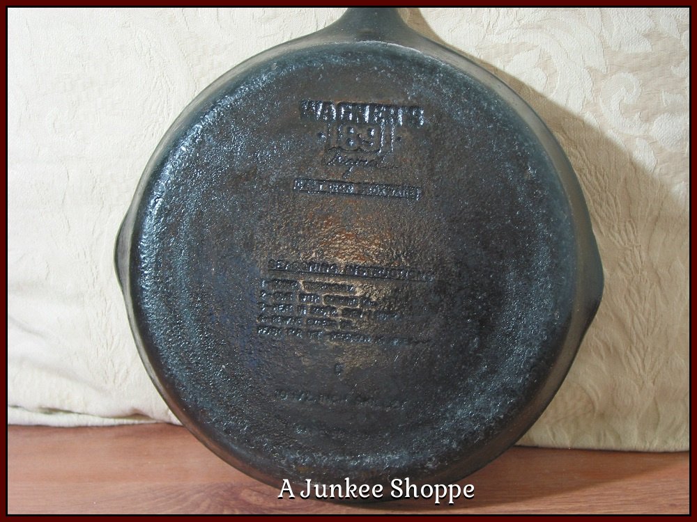 WAGNER'S 1891 Original 100th Anniversary 1991 Cast Iron Black Frying ...