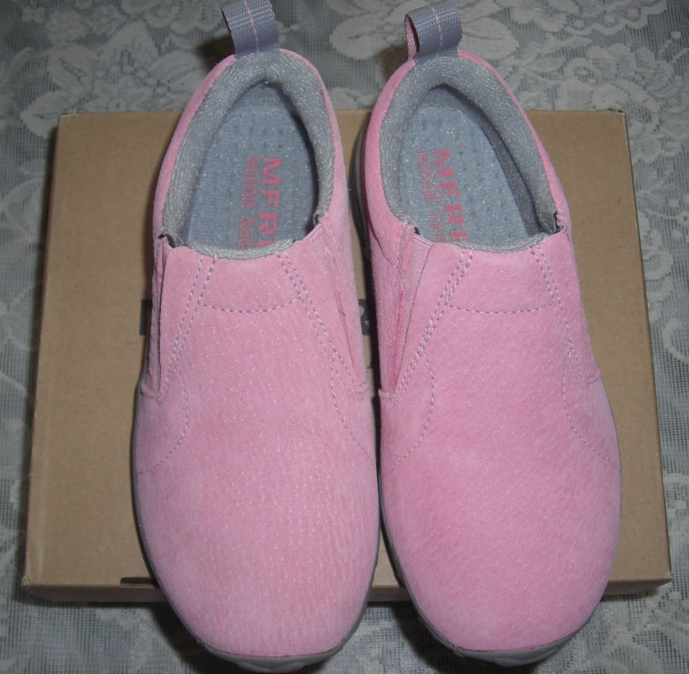 Merrell Jungle Moc Kids Light Pink Shoes Size US 13 Euro 31 63048Y