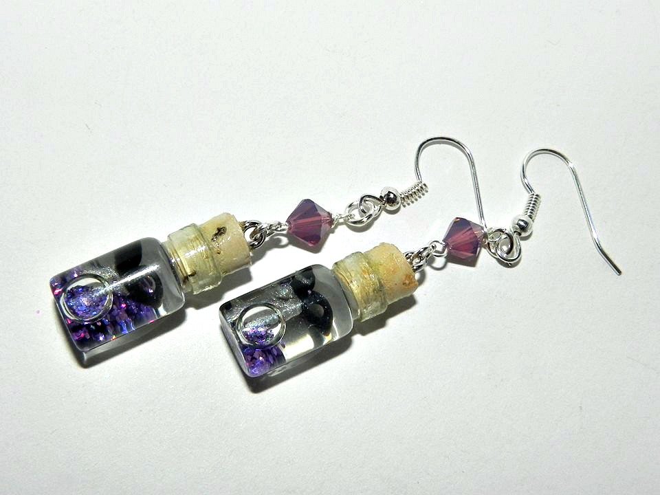 Snippity Snip! Tiny Scissors Earrings, Handmade, Hand Sculpted