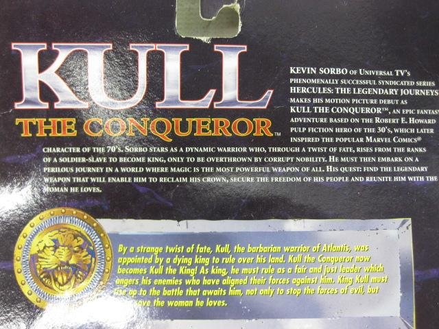 New 1997 KULL The Conqueror, KULL The King w/ Royal Battle Armor Action ...