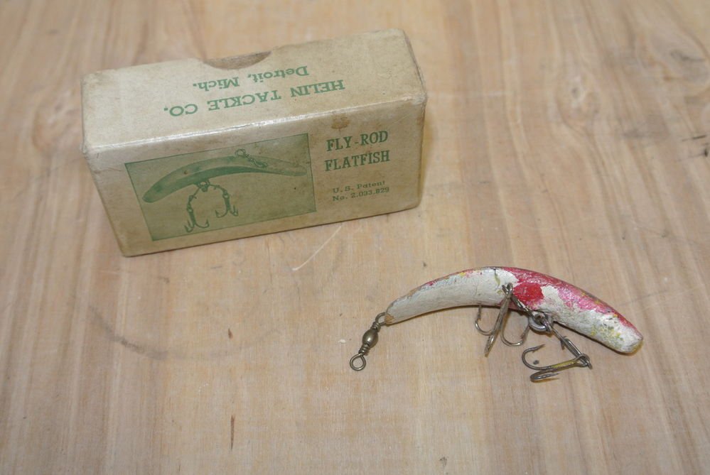 Vintage Helin Tackle Co, Fly-Rod Flatfish Fly Fishing Lure, Hook ...