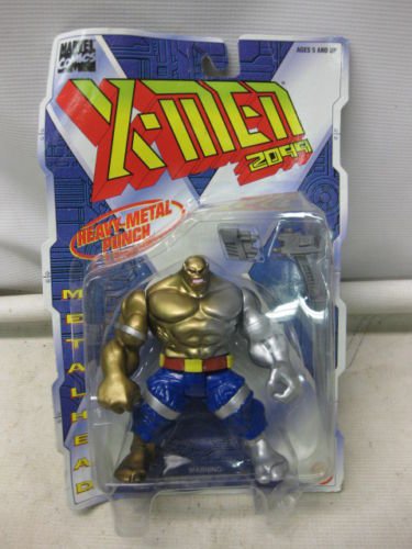 New Marvel X-Men 2099 METALHEAD Action Figure, Heavy Metal Punch, 5"