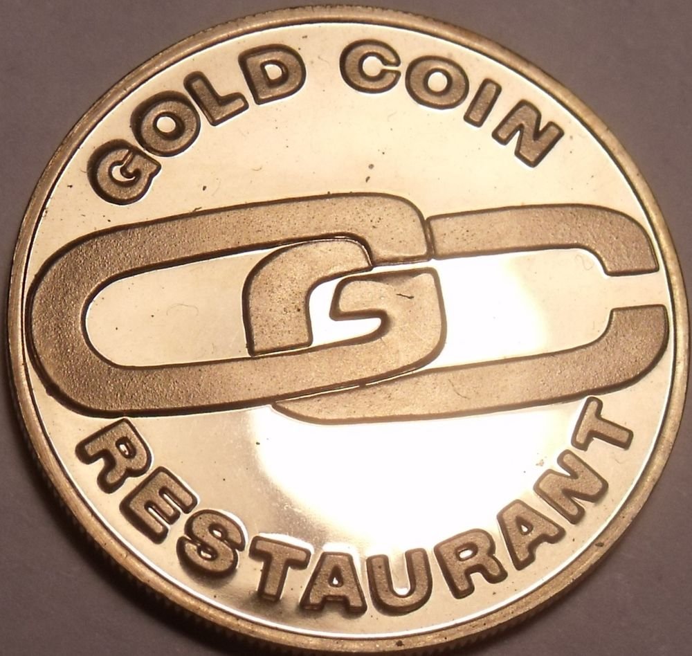 Proof-Like Gold Coin Restaurant Grand Opening Medal~700 Minted~Free ...